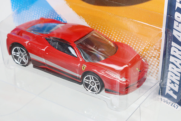 ミニカーショップ ケンボックス ホットホイール★V5567★フェラーリ458 ITALIA(赤) HW ALL STARS '12 ...