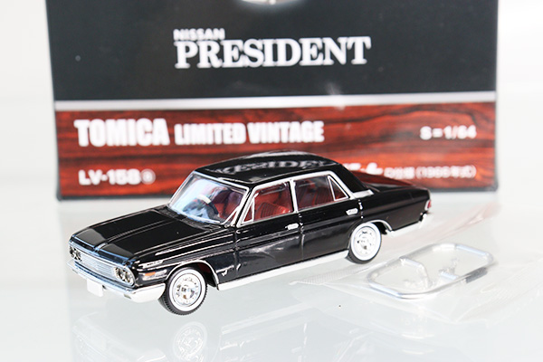 ミニカーショップ ケンボックス トミカリミテッドヴィンテージ★LV-158a★日産プレジデントD仕様(1966年式)黒 ※撮影のため開封・買取 ...