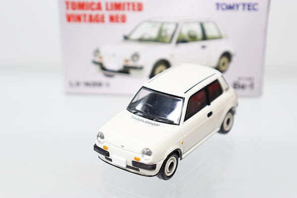ミニカーショップ ケンボックス トミカリミテッドヴィンテージネオ★LV-N39b★日産Be-1 (白) ※撮影の為に開封しました・買取品・現状 ...