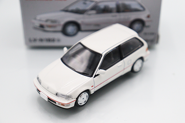 ミニカーショップ ケンボックス トミカリミテッドヴィンテージネオ★LV-N182b★ホンダシビック SiRII(89年式)(白) ※箱角ヨレ ...