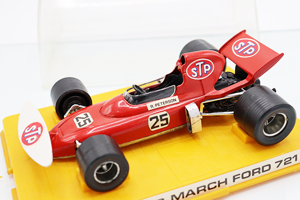 ミニカーショップ ケンボックス 外国モデル★★FX2 MARCH FORD 721-F1 #25 ※約16cm・POLITOYS-M・チップ ...