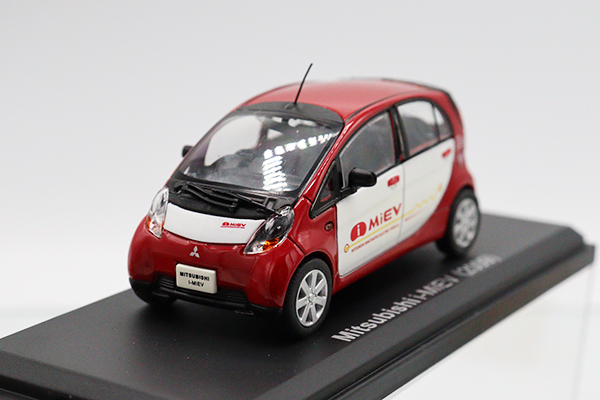 ミニカーショップ ケンボックス 国産名車コレクション★★三菱i MiEV (2009) ※1/43スケール・ケース極少スレ・ケース開き易いです・買取品・現状渡しMinicar shop ...