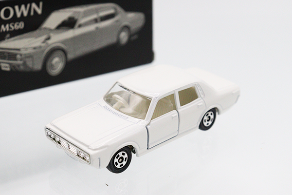 ミニカーショップ ケンボックス トミカ特注（日本製）★★トヨタニュークラウン 1971 MS60(白) ※トヨタ博物館特注・箱ヨレ・買取品 ...