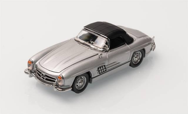 ミニカーショップ ケンボックス 【未開封品】GFCC★★メルセデスベンツ300 SL Roadster シルバー インテリアカラー ブラック ...